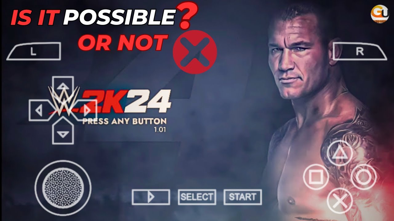 WWE 2K24 ON PPSSPP | How To Play WWE 2K24 in PSP - YouTube