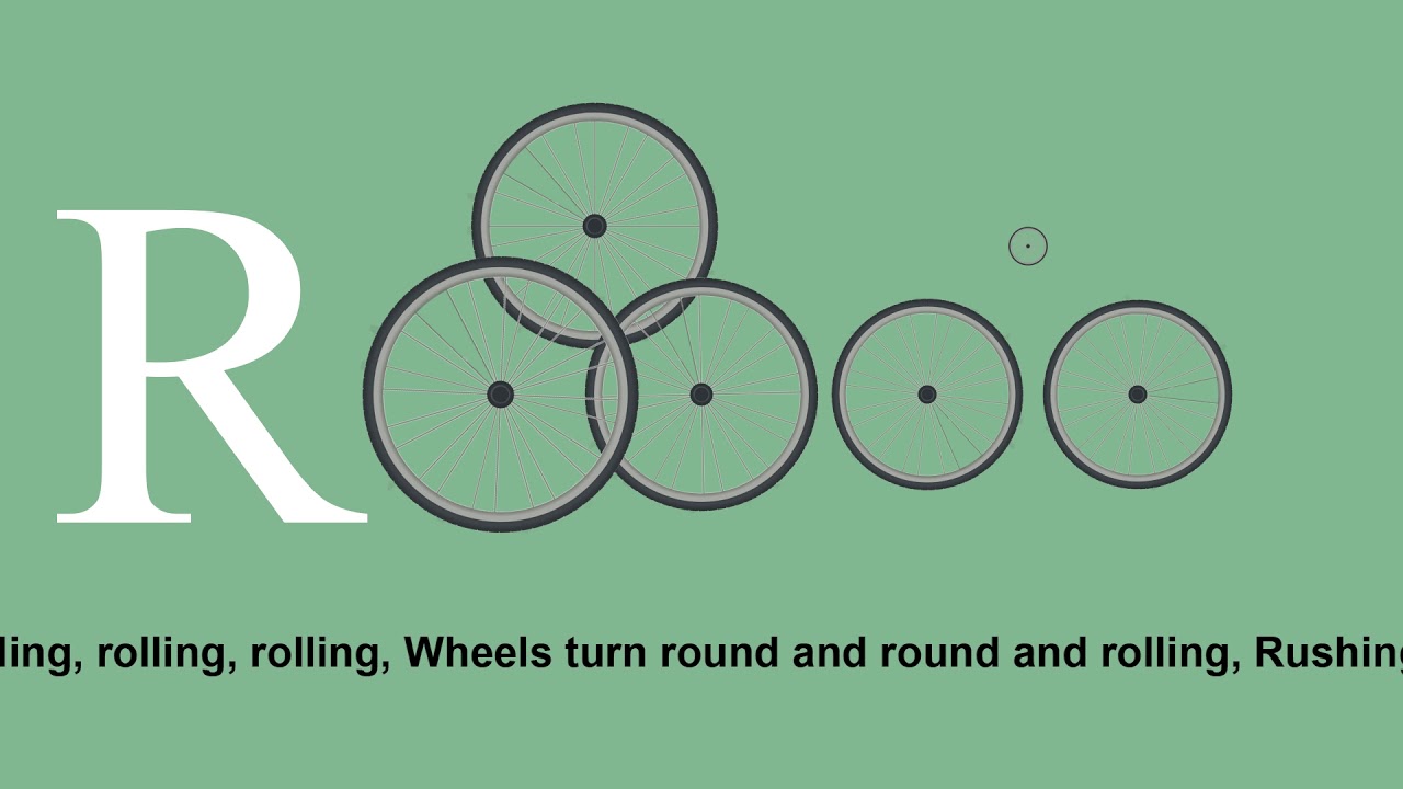 Riding, an educational song from "Alphabet Letters Songbook." - YouTube