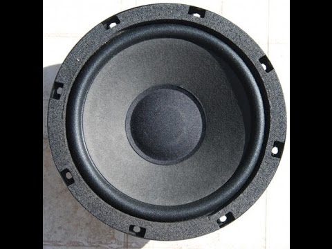 Philips 482 woofer - Max excursion (Dimples) - YouTube