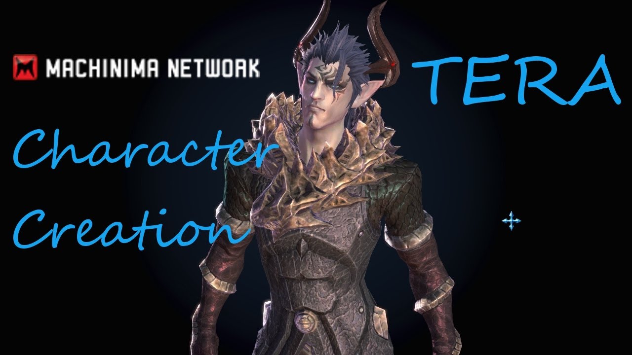 TERA Character Creation - With Commentary! - YouTube