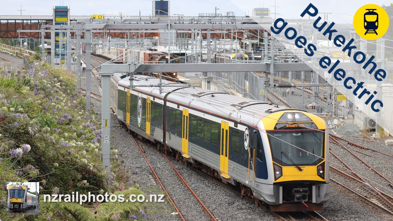 Pukekohe Station Reopens - YouTube