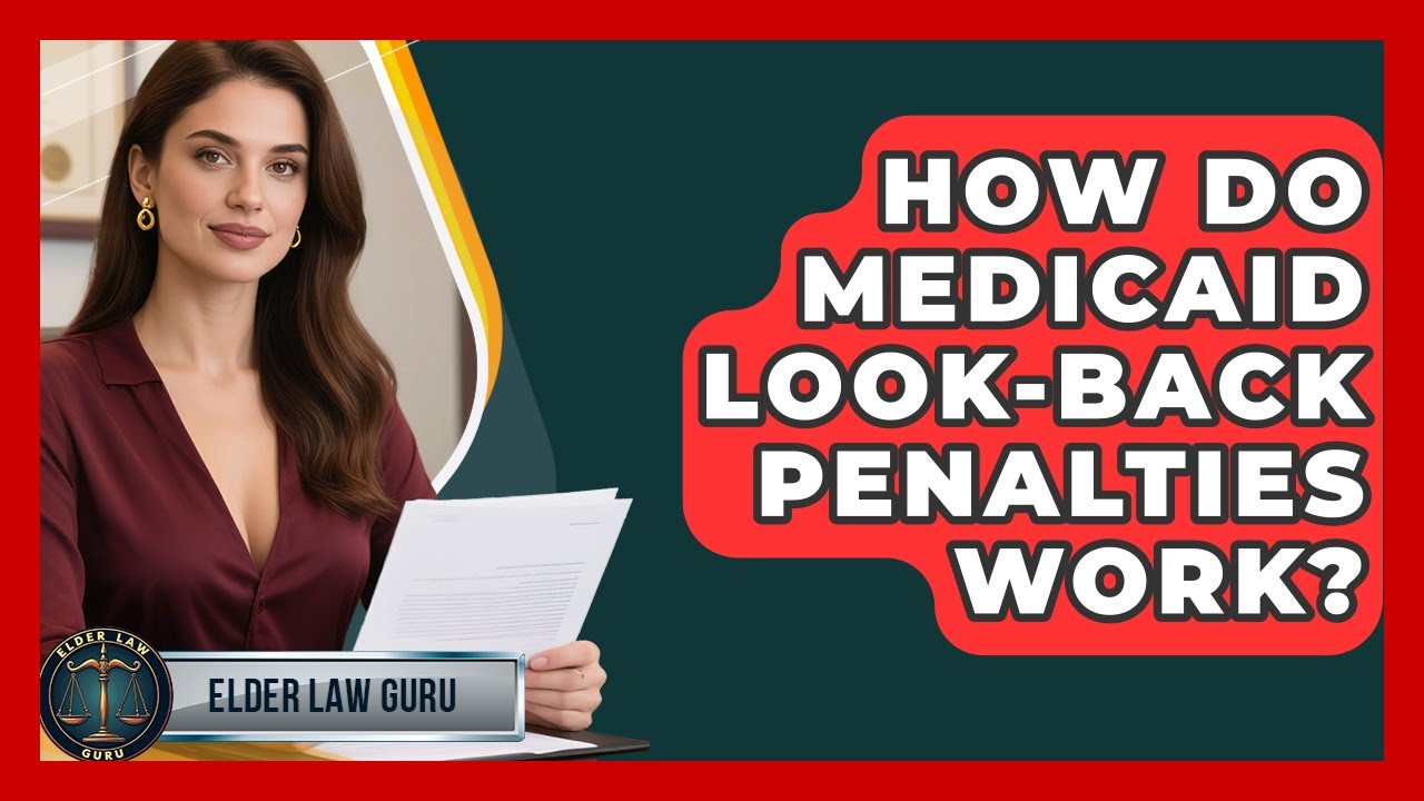 How Do Medicaid Look-back Penalties Work? - Elder Law Guru - YouTube