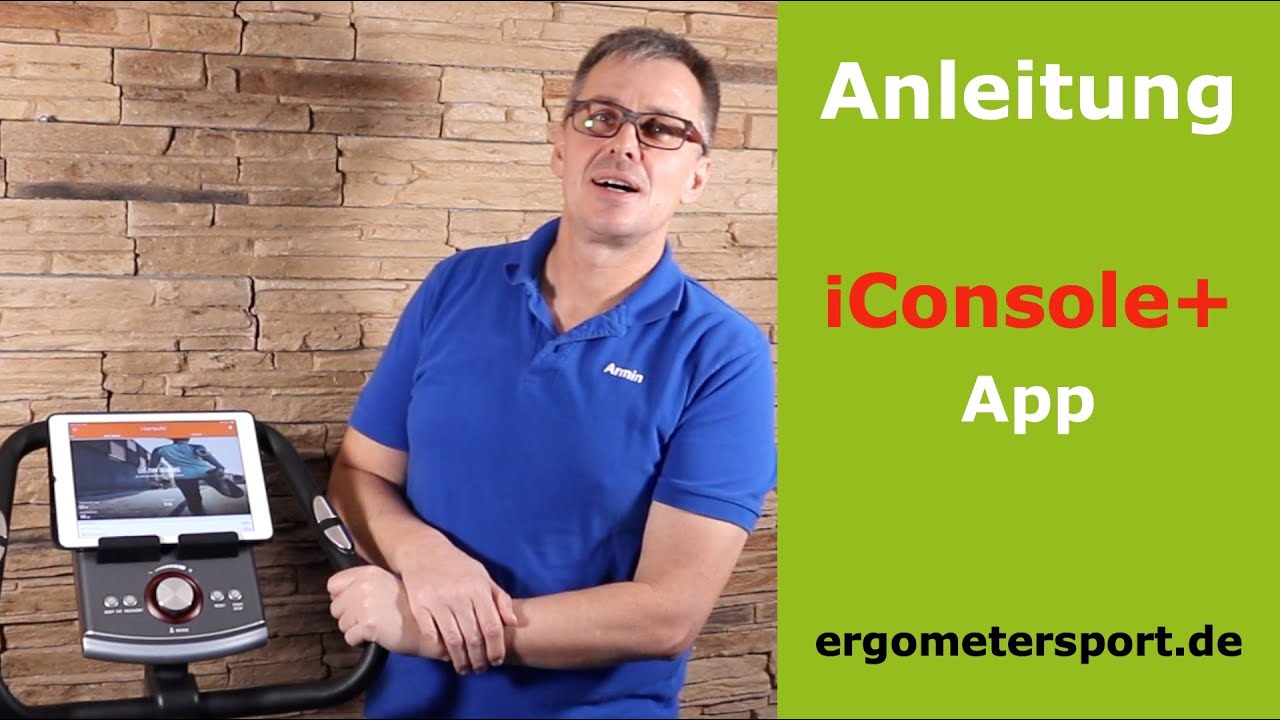 Anleitung iConsole+ App für Ergometer & Heimtrainer [2020] - YouTube