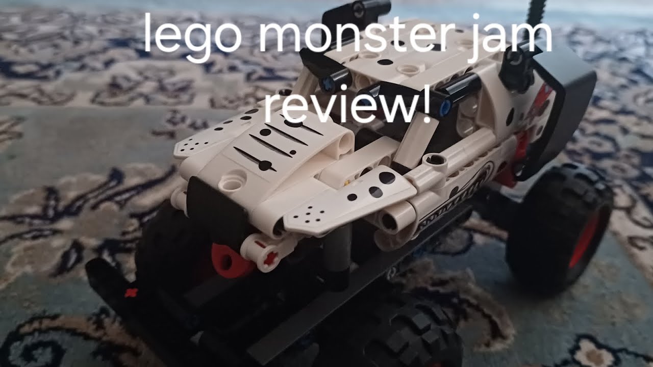 lego monster jam monster mutt dalmatian review!! - YouTube