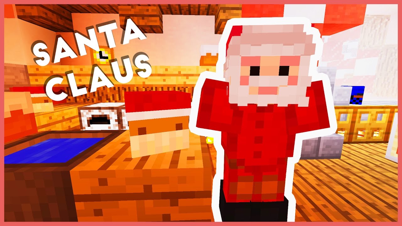 Minecraft - How To Make Santa Claus - YouTube