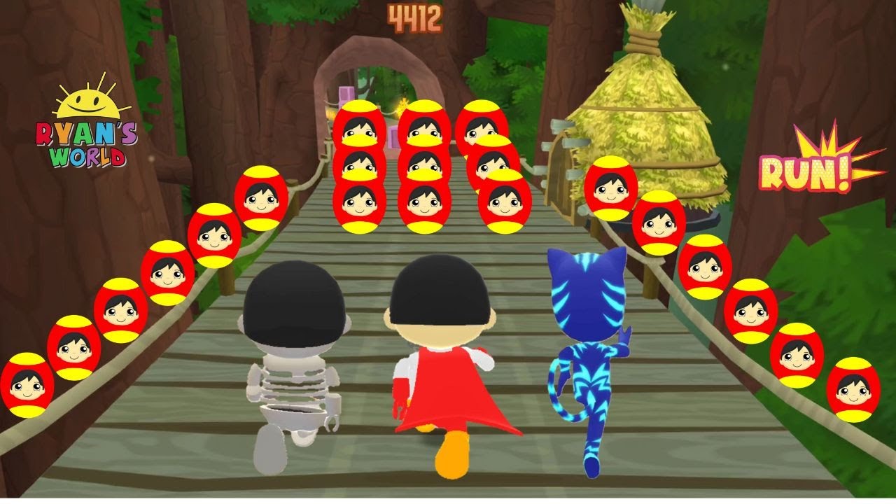 Tag with Ryan Egg Mystery 🥚- Red Titan 🆚 Skeleton Ryan 🆚 PJ Masks ...