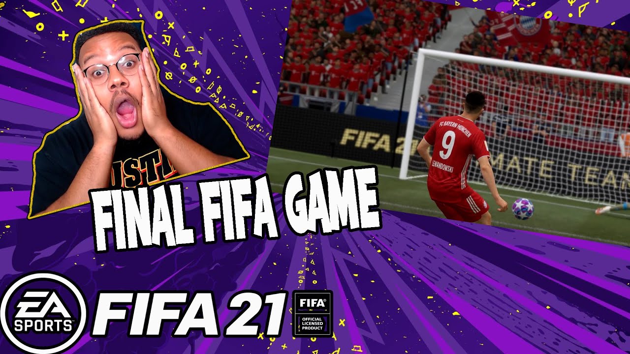 LAST FIFA GAME EVER ON PS4 😭😭 (FIFA 21 Gameplay) - YouTube