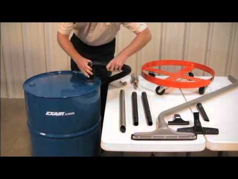 Reversible Drum Vac - YouTube