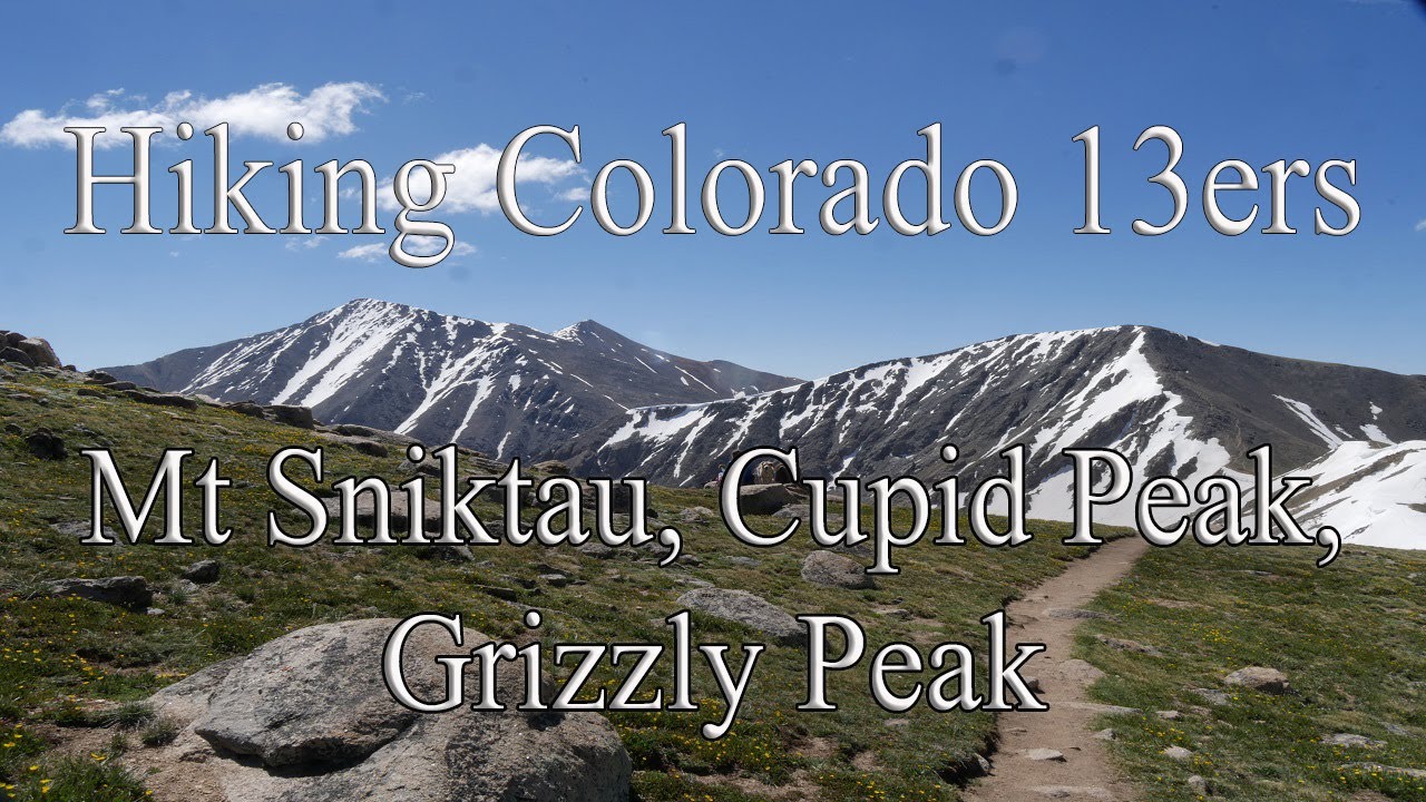 Colorado 13ers Map