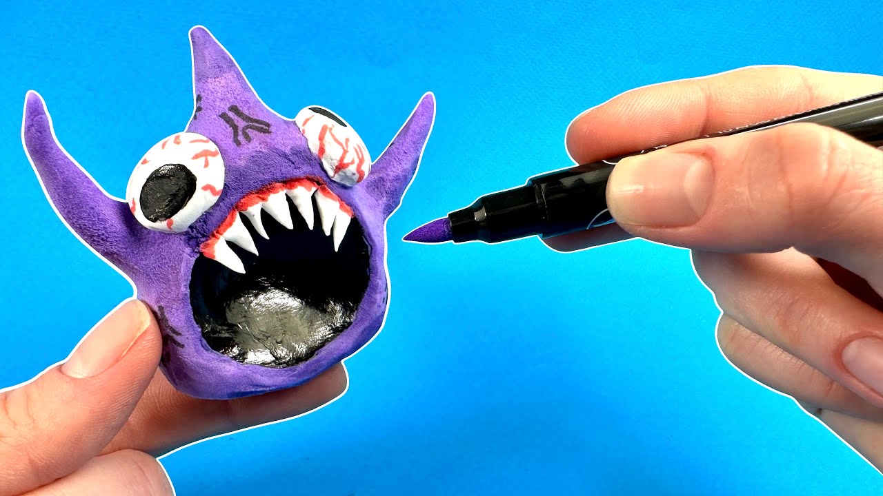 How To Make Pinky Stewie DIY with Polymer Clay 🐟 Sculpting Pretty ...