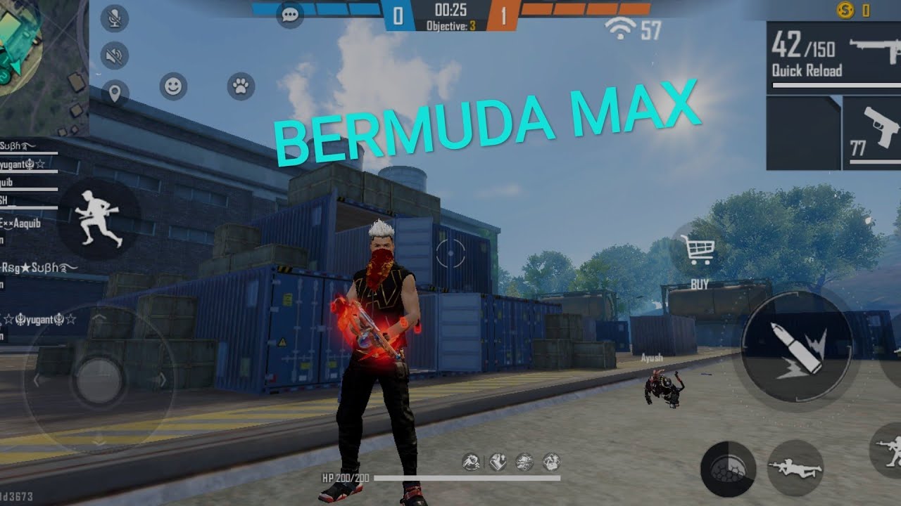 BERMUDA MAX!! NEW MAP IN FREE FIRE MAX - YouTube