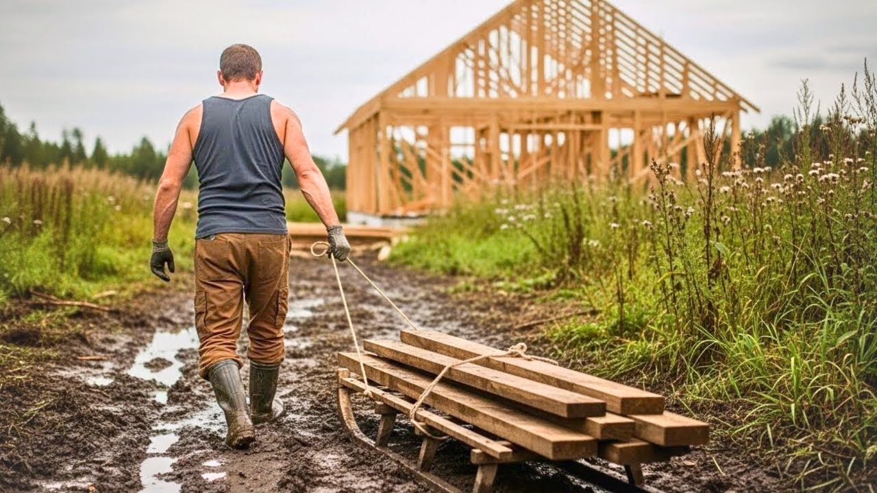 Poor Single Dad With No Money Built House in Wilderness — His Creation ...