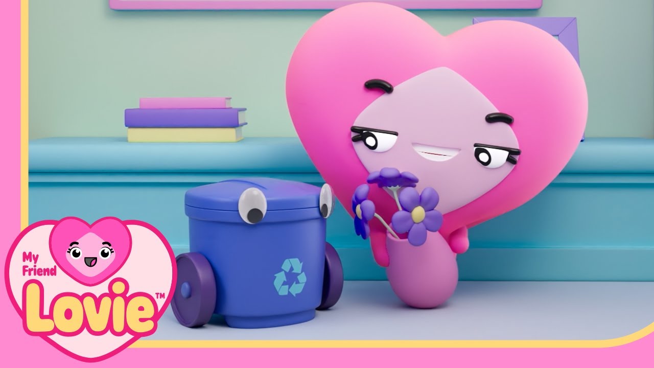 My Friend Lovie | Season 2 - It's a recycling robot! | Kids Cartoons ...