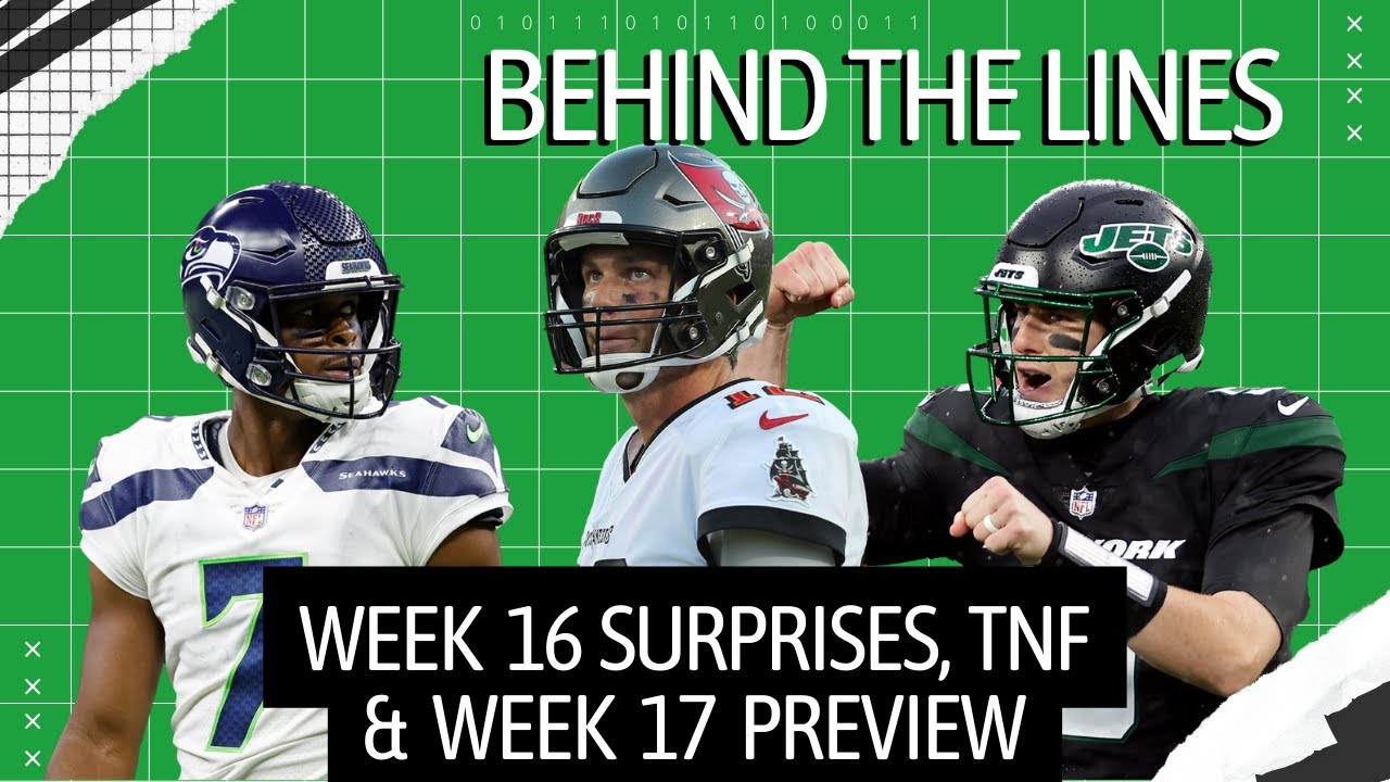 NFL Early Week 17 Opening Odds | Behind the Lines with BetMGM | Early ...