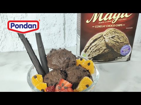 Pondan Chocolate Ice Cream
