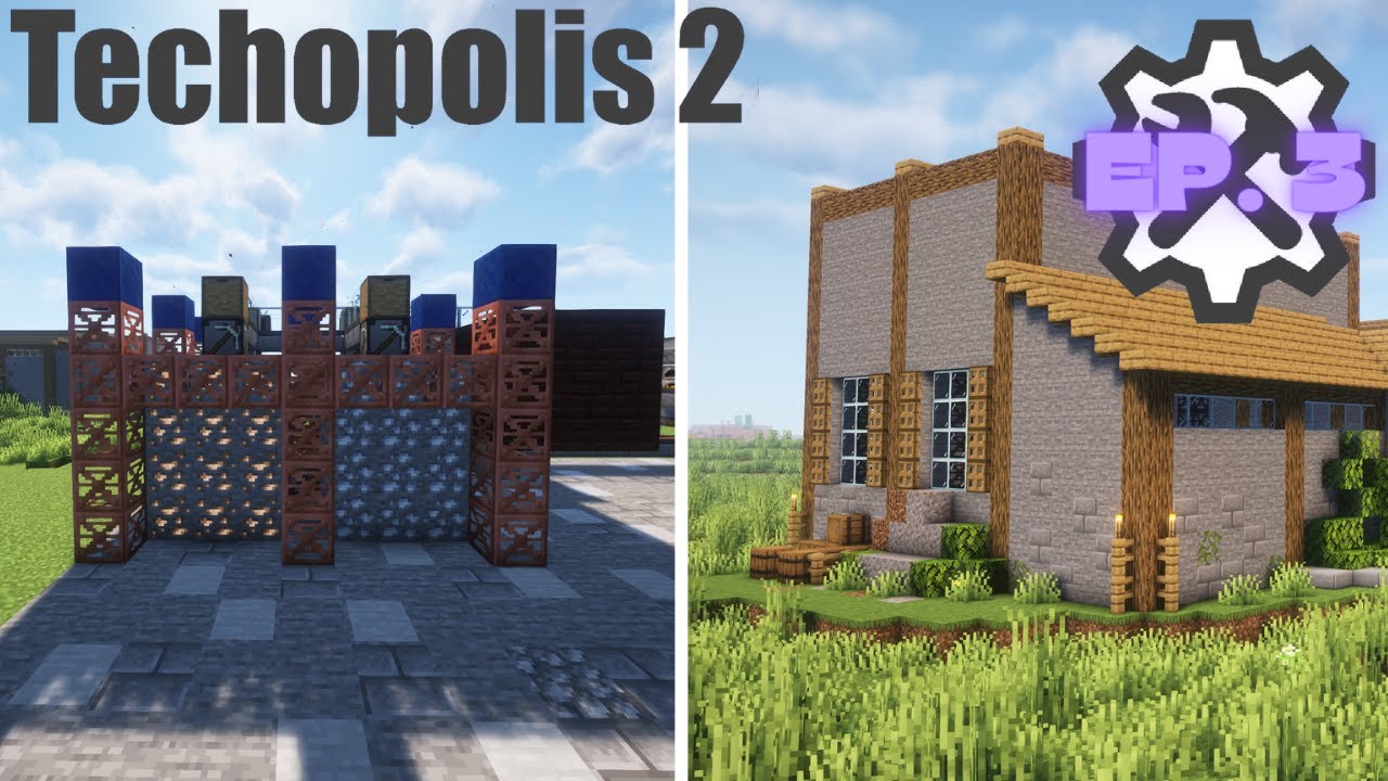 Techopolis 2 Ep. 3: Factory Expansion and Steel! - YouTube