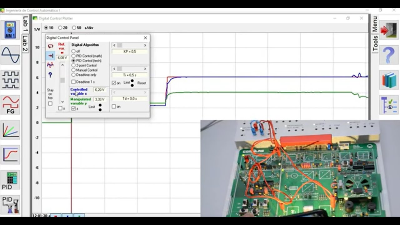 COM3LAB: control de luz usando nuestro curso de control y ...