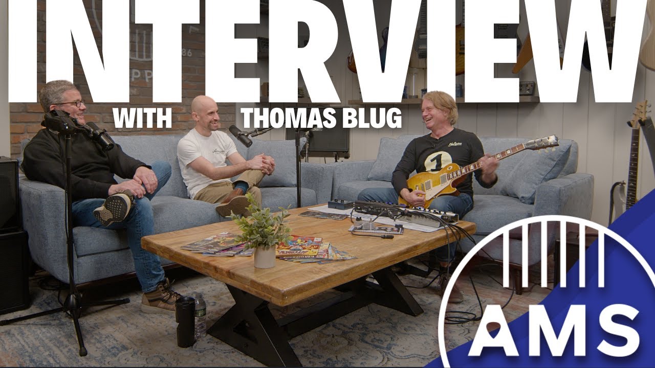 Thomas Blug on Everything You Need to Know About BluGuitar Amps | AMS ...