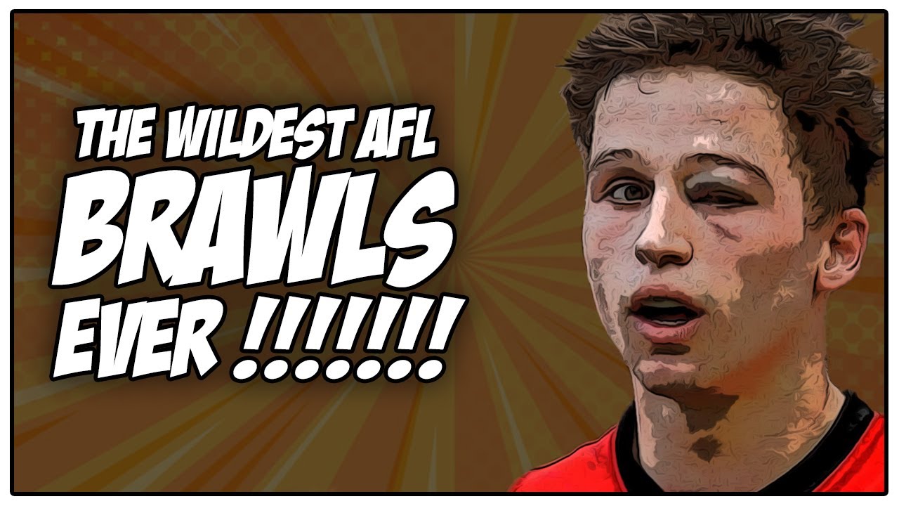 The wildest AFL brawls and fights ever - YouTube