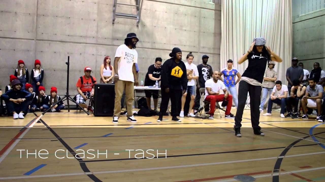 HEAD JUDGE DEMO TASH @ The Clash - Krump VS All Style Competition - YouTube