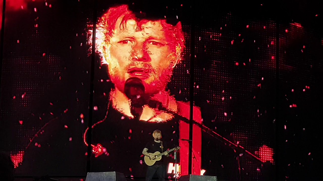 Ed Sheeran LIVE - "Bloodstream" - July 27th 2019 - Odense DK - YouTube