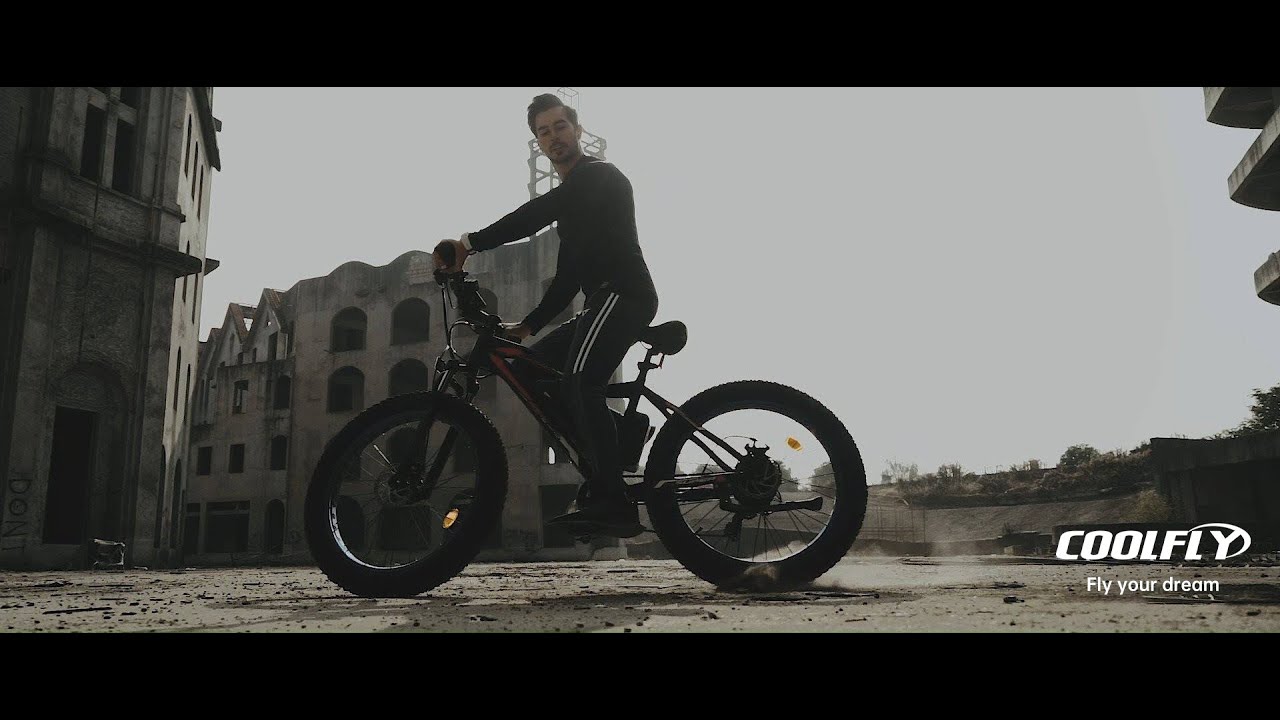 ROCKET26 COOLFLY electric bike fat tire 26 *4.0inch ebike mtb ...