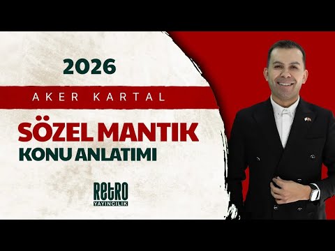 82) Sözel Mantık - 12 | Aker KARTAL - 2026