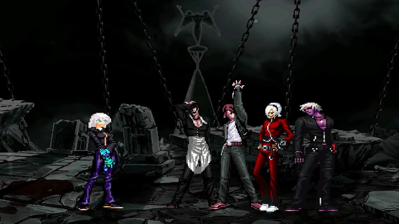 [KOF Mugen] Rose (Kula Diamond) vs Super Hero Team - YouTube