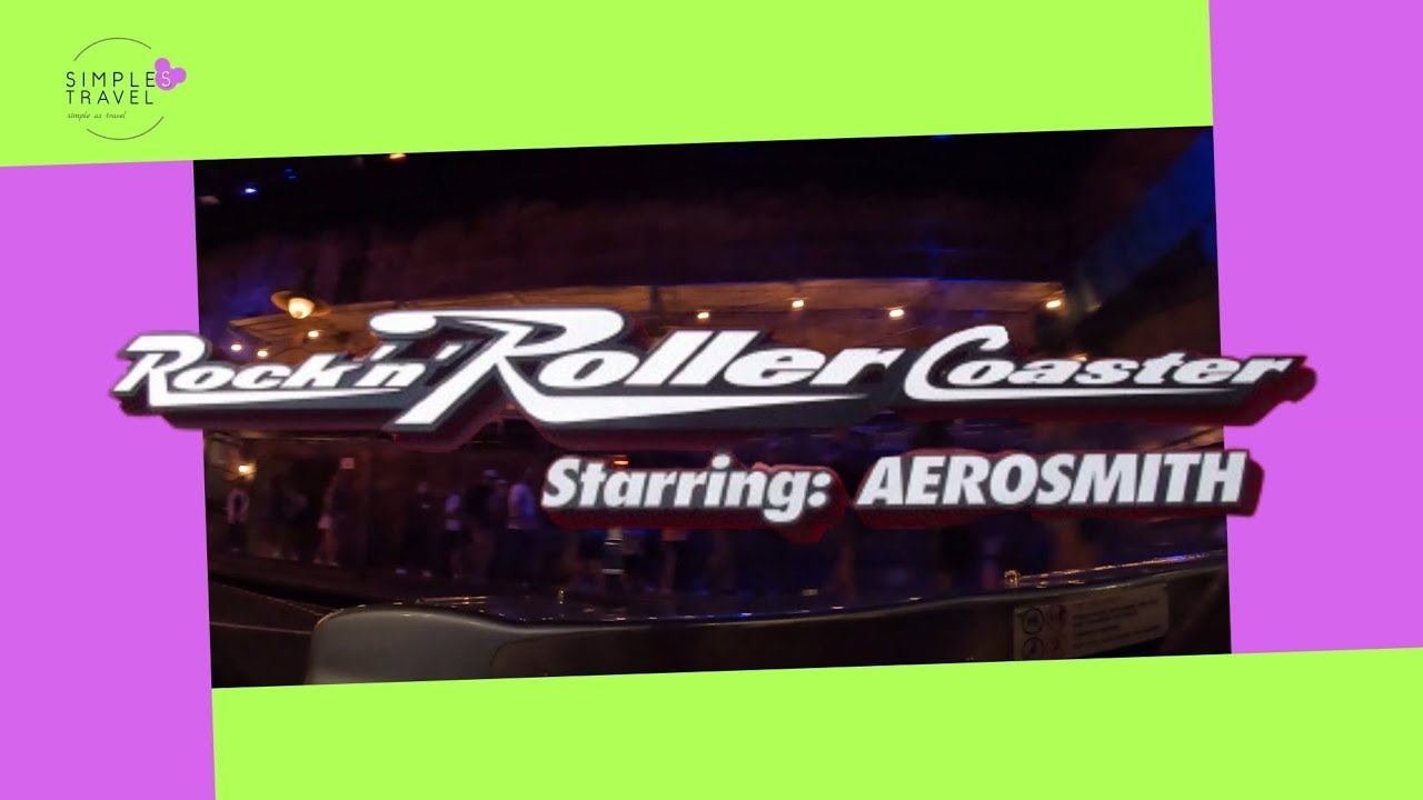Rock ‘n’ Roller Coaster - Starring Aerosmith: Corrida Eletrizante em Full Ride POV - YouTube