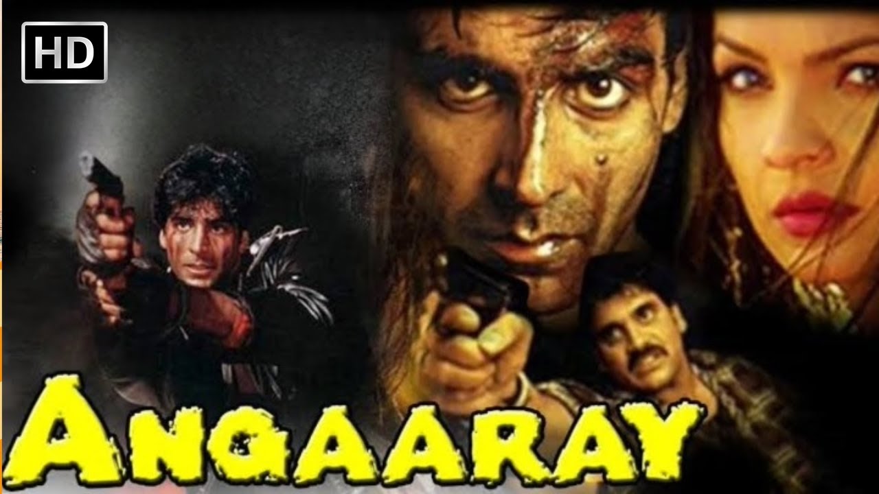 अक्षय कुमार, नागार्जुन सुपरहिट एक्शन मूवी | Angaaray 1998 | पूजा भट्ट ...