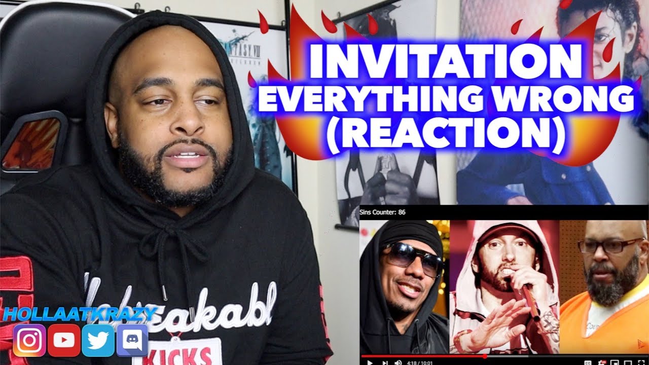 EVERYTHING WRONG WITH "INVITATION (EMINEM DISS)" | CRYPT REALLY DID HIS ...
