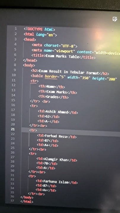 ডেসক্রিপশনে ভিডিও লিংক থেকে ফাইল ডাউনলোড করে নিন ICT Practical HTML ...