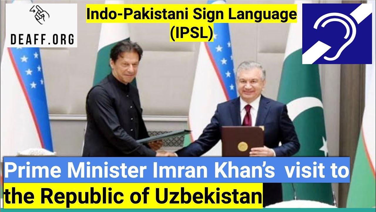 Pakistan Uzbekistan relationship | IPSL | Sign Language - YouTube