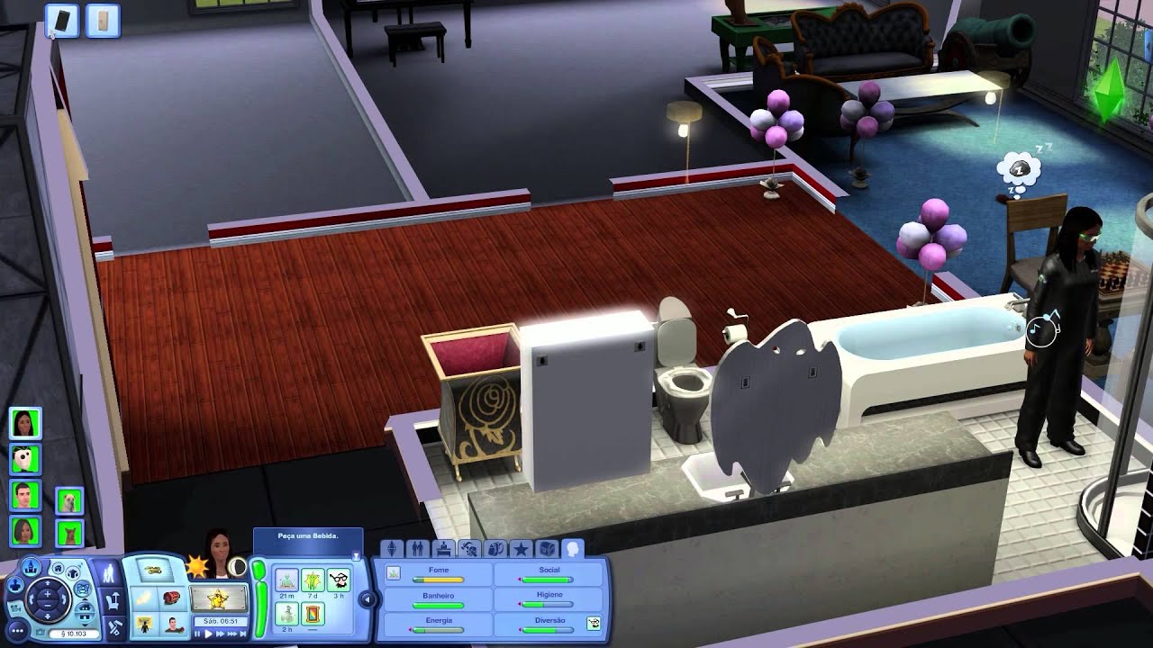 The Sims 3 EP74: Marcos virou bruxo! :O - YouTube