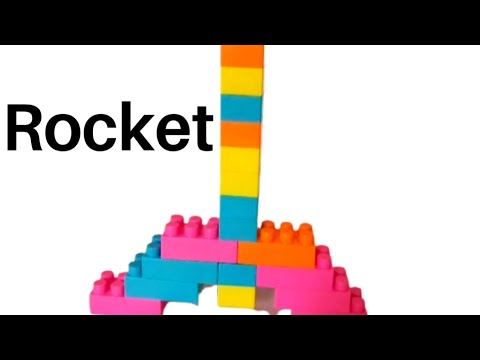 Rocket building block for kids | proma kids#Rocket#promakids#buildingblock#rocketblocks - YouTube