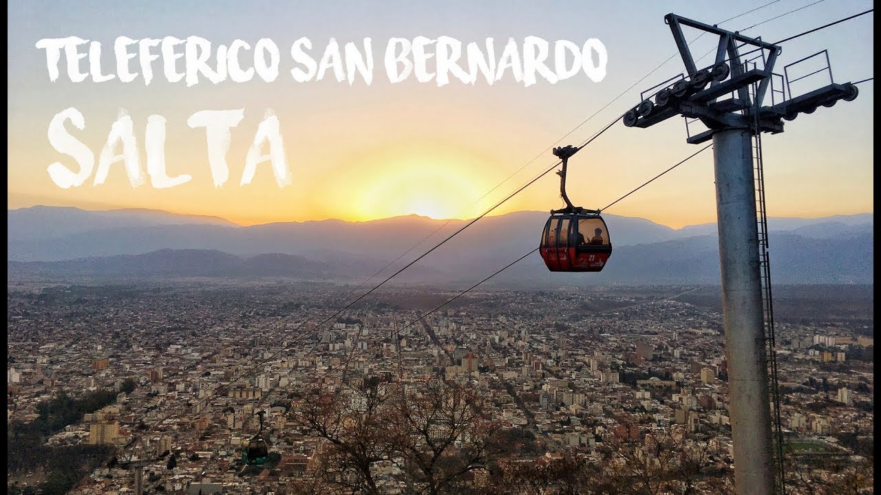 El Teleférico San Bernardo, un imperdible de Salta - YouTube