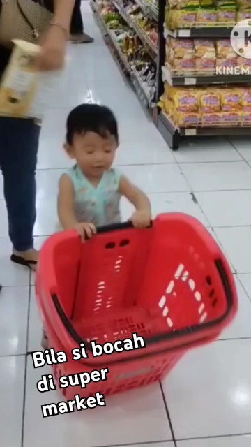 Bila si bocah di super market - YouTube