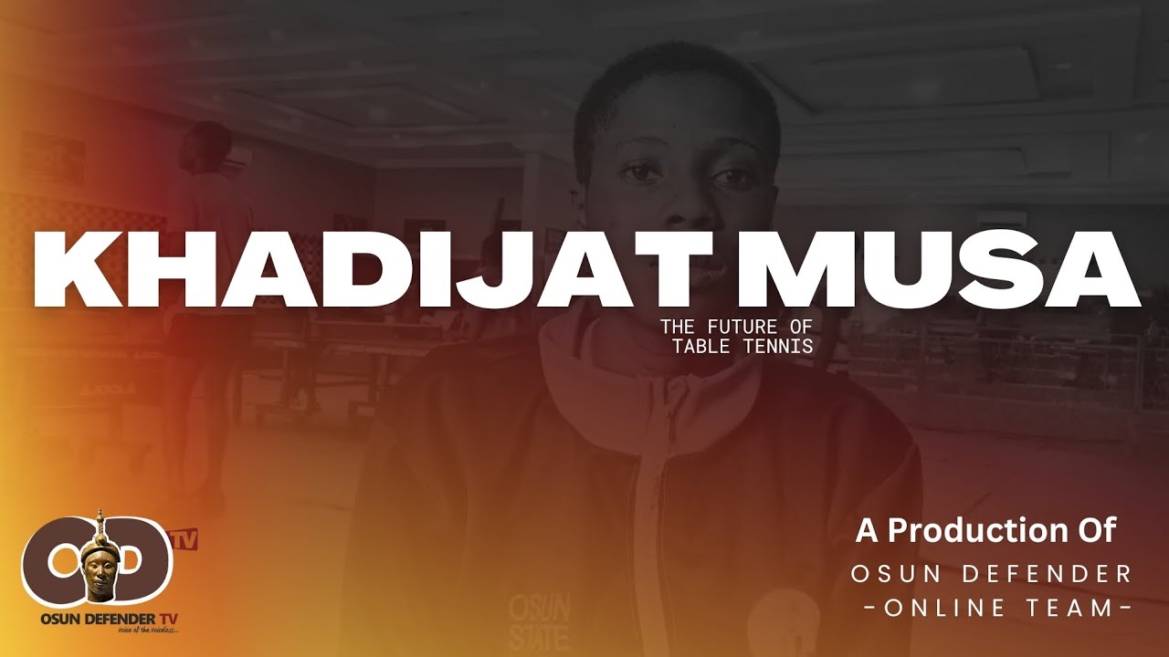 🏓 Khadijat Musa: The Future of Table Tennis - YouTube
