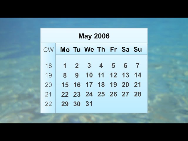 May 2006 Calendar Wallpapers Free May 2025 Calendar Wallpapers
