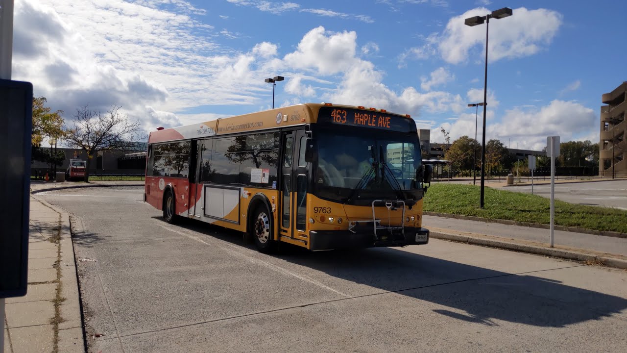 Fairfax Connector 2007 New Flyer D35LFR #9763 on Route 463 (Full Ride ...