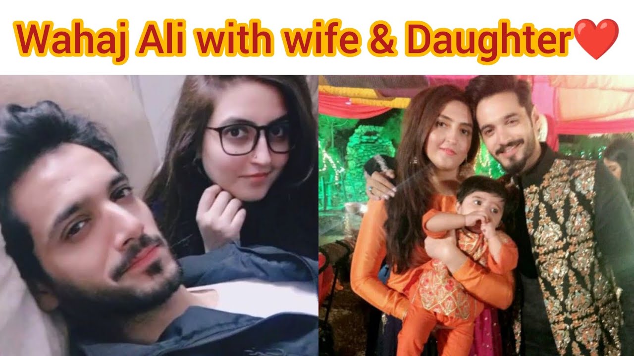 Actor Wahaj Ali with his Family Unseen Pictures Wahaj ali wife Unseen ...