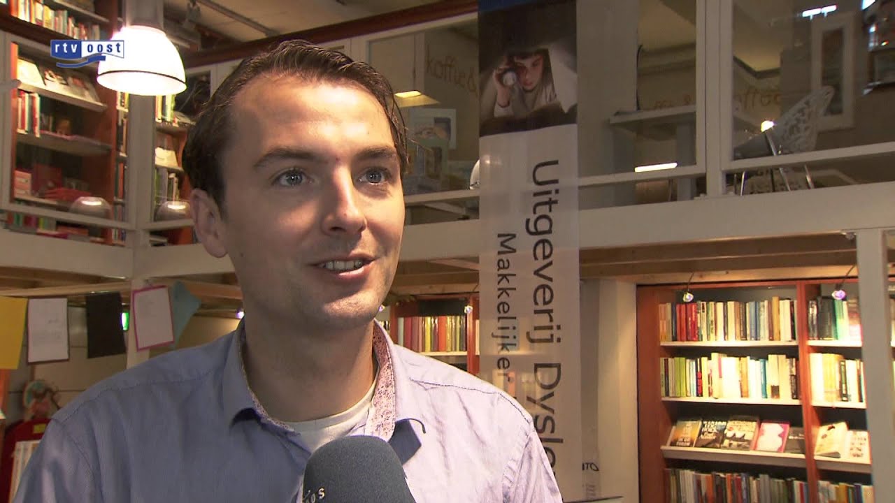 Boek Terlouw in speciaal lettertype voor dyslectici - YouTube
