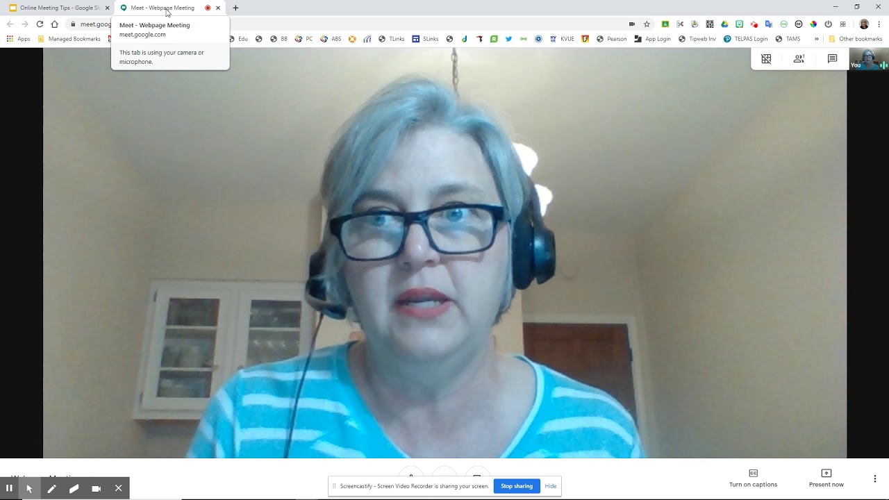 Split Screen for a Google Meet - YouTube
