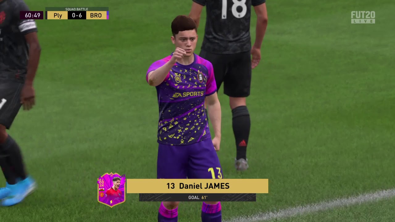 Fifa 20 james free kick legendary in squads - YouTube
