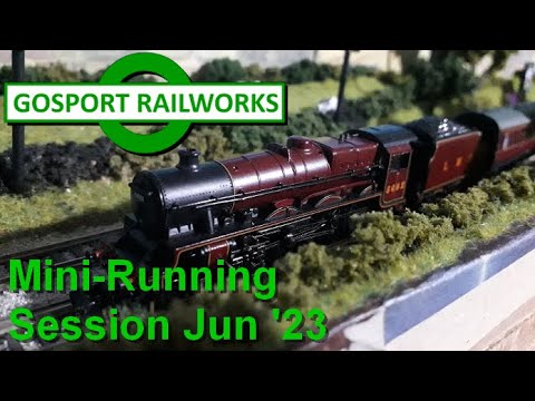 Mini-Running Session May '23 - Passenger Engines Galore! - YouTube