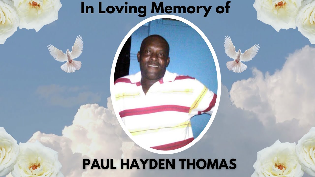 Celebrating the life of Paul Hayden Thomas - YouTube