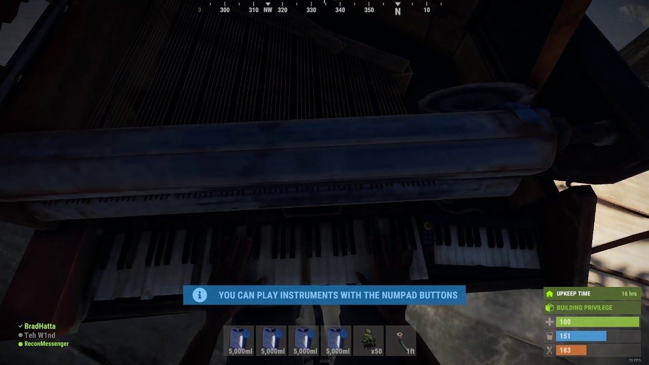 Gurenge - Kimetsu no Yaiba OST On Rust MiDi Piano - YouTube