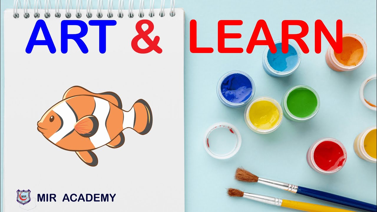 ART & LEARN ,Easy Painting ,Painting and Coloring for Kids, Learn color ...