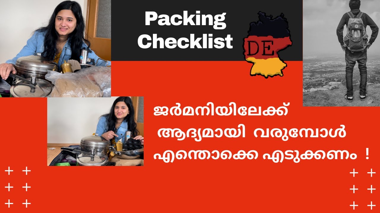 Packing Checklist for Germany | For students & Family | What should you ...