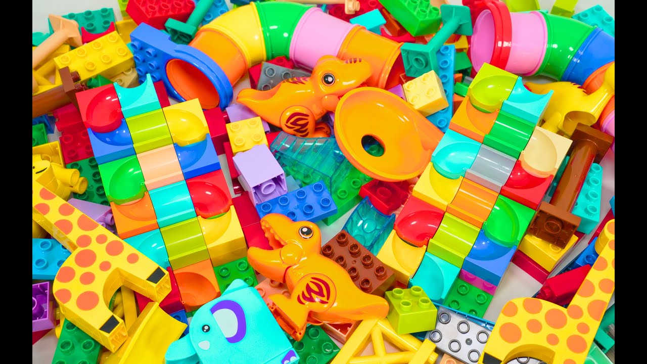 Wonder World Trix Up Stairs Track | Lego Marble Run Race ASMR - YouTube